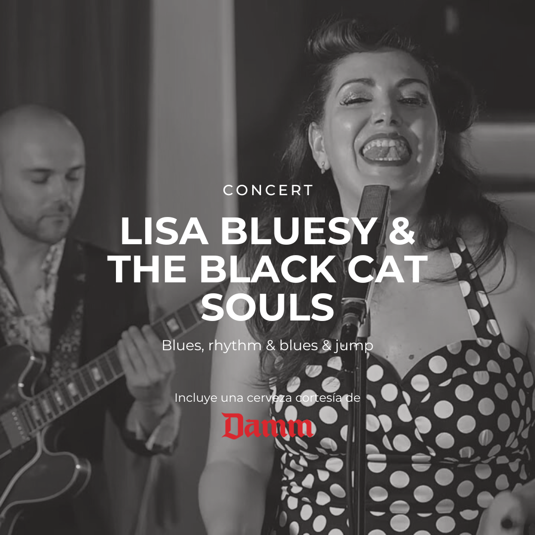 LISA BLUESY & THE BLACK CAT SOULS | Friday's Blues | Agenda · MEAM ...